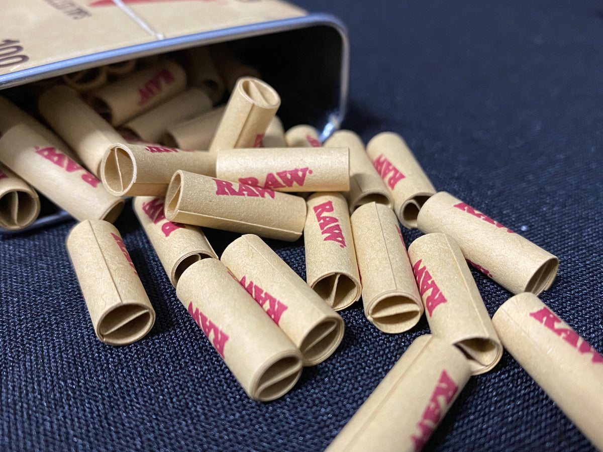 RAW Pre-Rolled Tips Tin – Marea PR