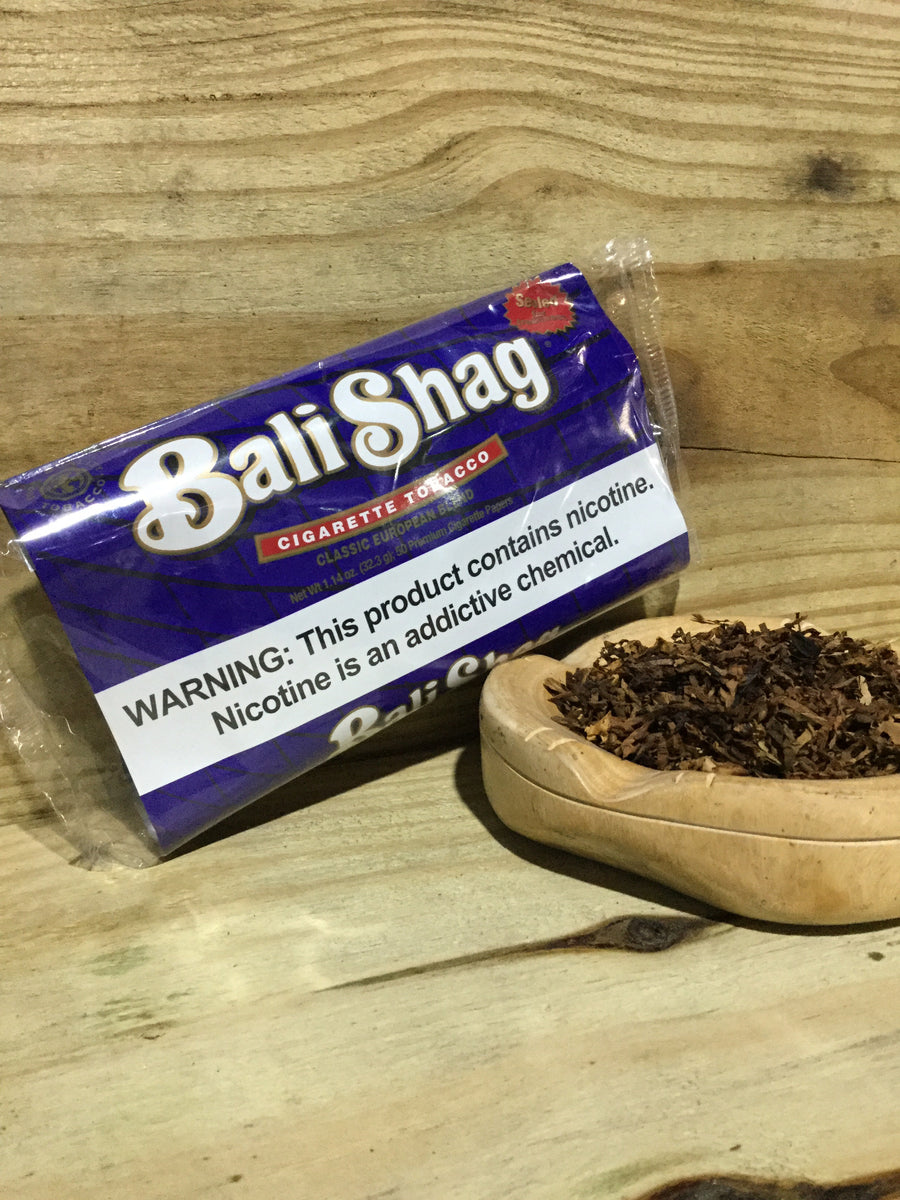 Bali Shag Cigarette Tobacco Blue Pouch – Marea PR